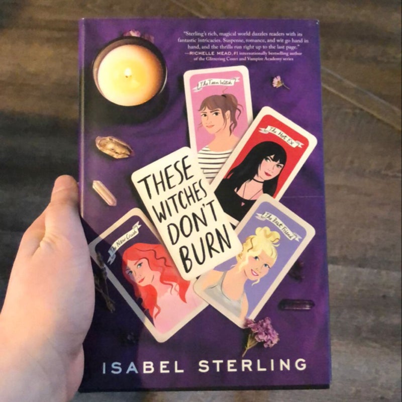 These Witches Don't Burn by Isabel Sterling, Hardcover | Pangobooks