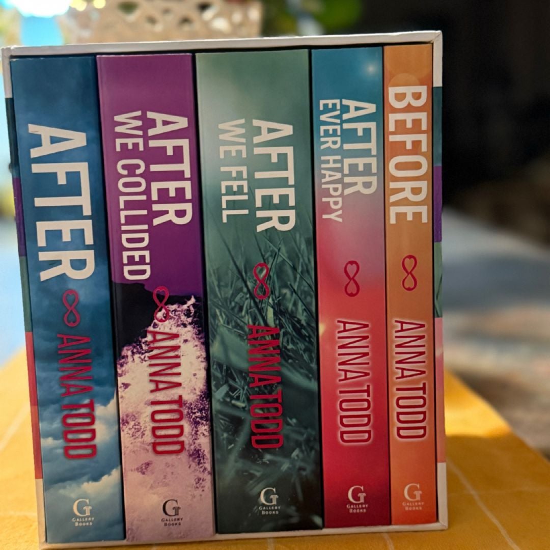 After Series Complete Box Set by Anna Todd , Paperback | Pangobooks