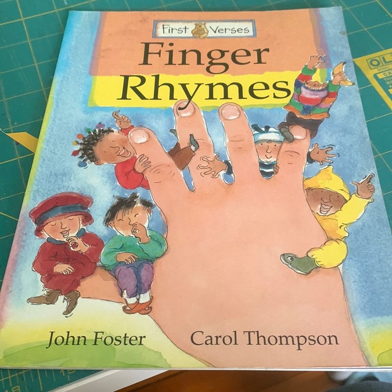 First Verses - Finger Rhymes by John Foster