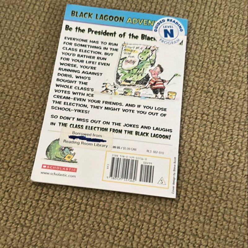 The Class Election from the Black Lagoon by Mike Thaler