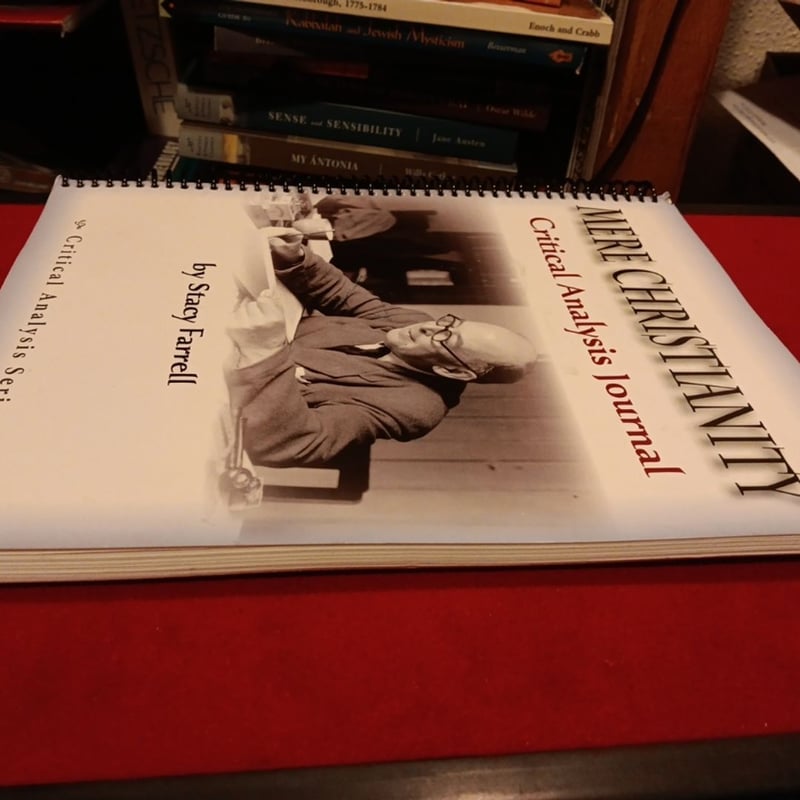 Mere Christianity Critical Analysis Journal by Stacy Farrell, Paperback ...