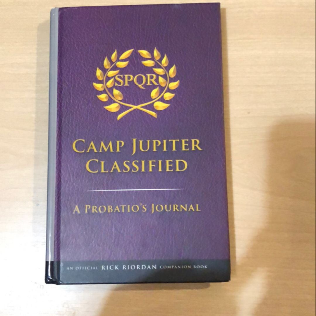 The Trials of Apollo Camp Jupiter Classified (an Official Rick Riordan ...