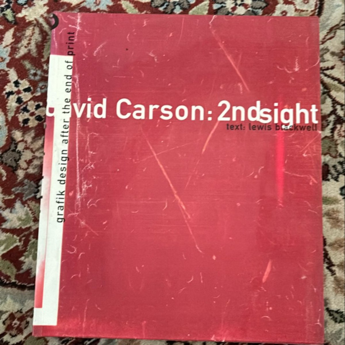David Carson by Lewis Blackwell, David Carson, Karrie Jacobs