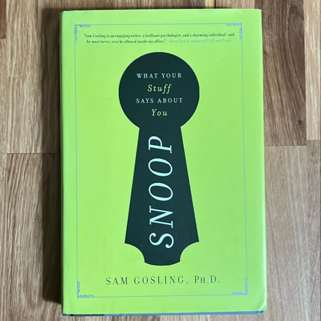 Snoop by Sam Gosling