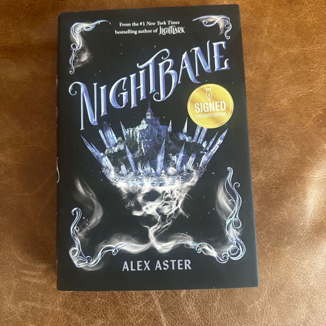 SIGNED Nightbane Barnes & Noble Exclusive by Alex aster, Hardcover ...