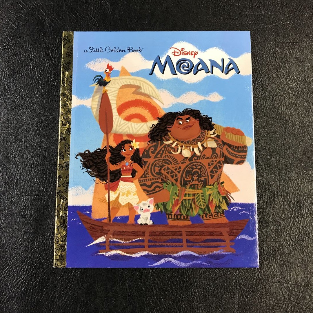Moana Little Golden Book (Disney Moana) by Laura Hitchcock