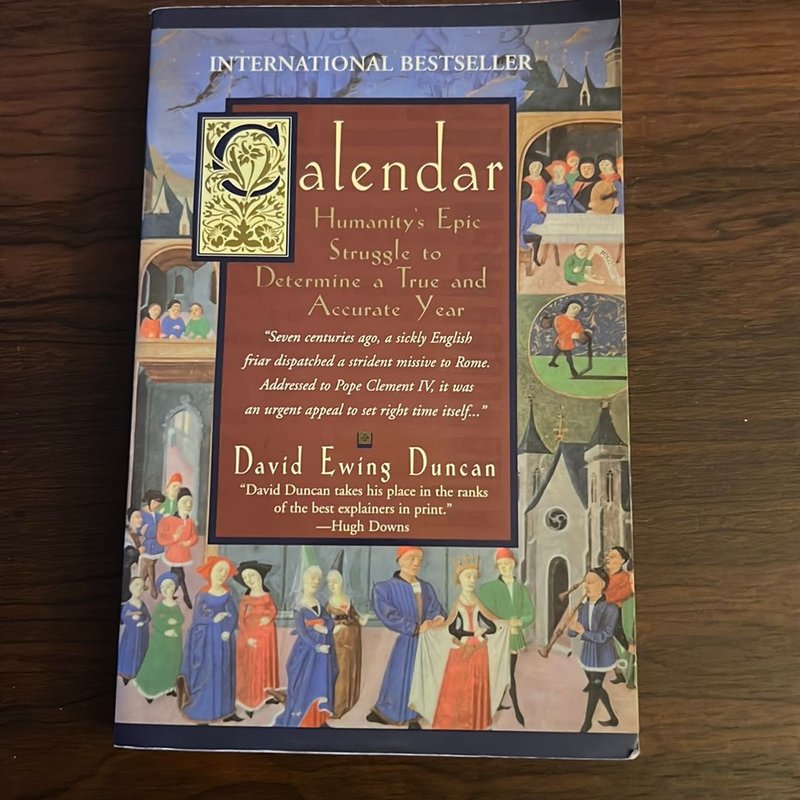 Calendar: by David Ewing Duncan