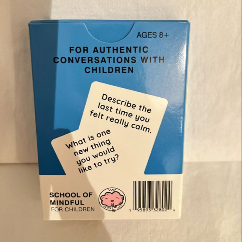 Mindful Talk Card Game by School of Mindful, Paperback | Pangobooks