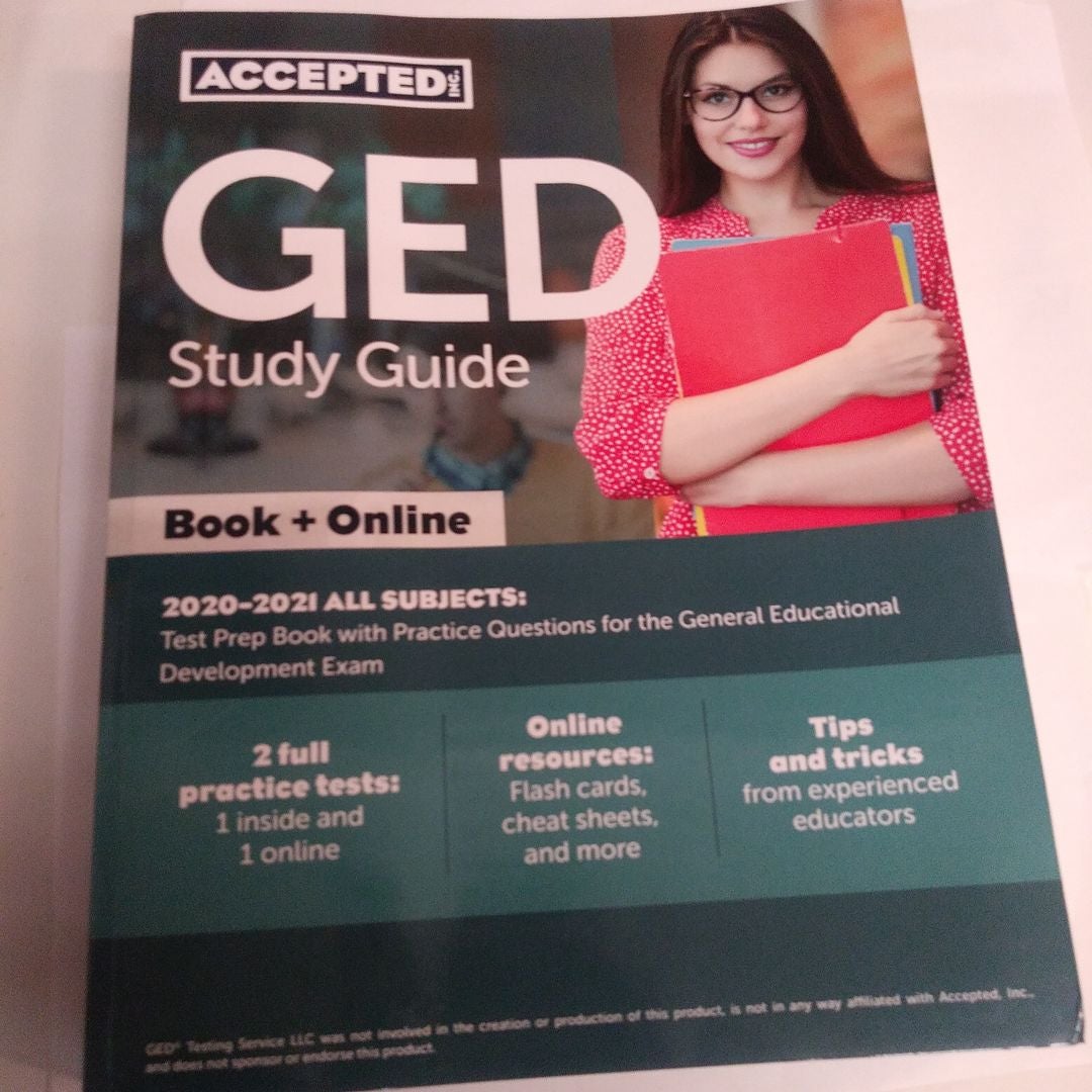 GED Study Guide 2020-2021 All Subjects by Accepted