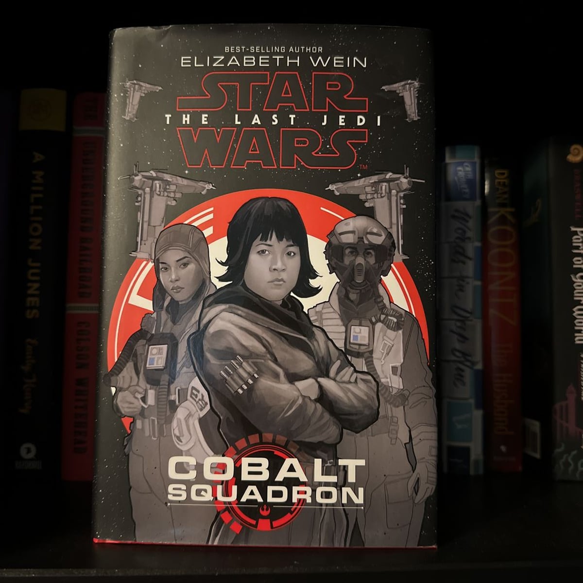 Star Wars: the Last Jedi Cobalt Squadron by Elizabeth Wein, Hardcover ...