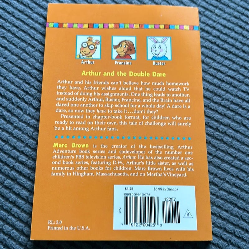 Arthur and the Double Dare by Marc Brown, Paperback | Pangobooks