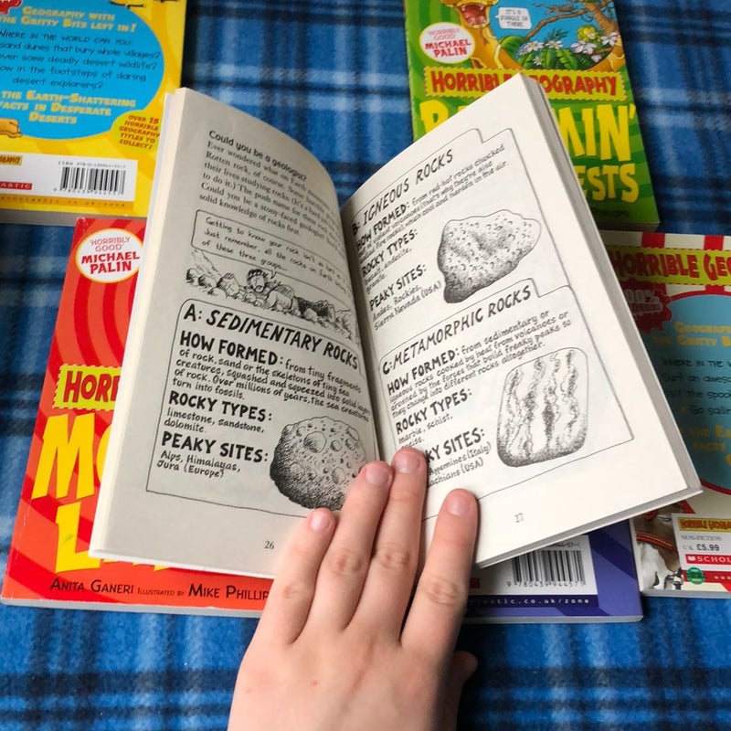 Horrible Geography Boxset by Anita Ganeri