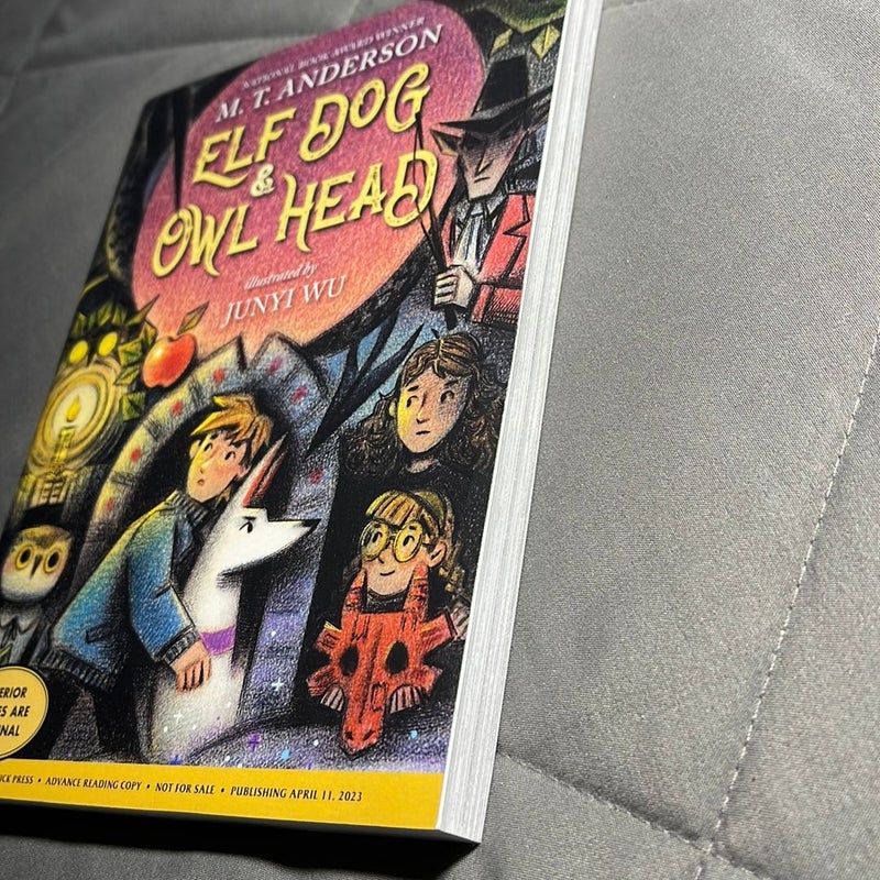 Elf Dog and Owl Head ARC by MT Anderson, Paperback | Pangobooks