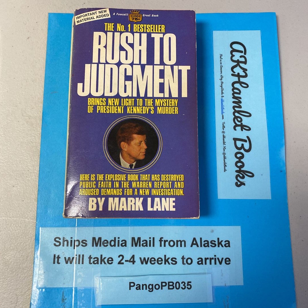 Rush to Judgement by Mark Lane, Paperback | Pangobooks