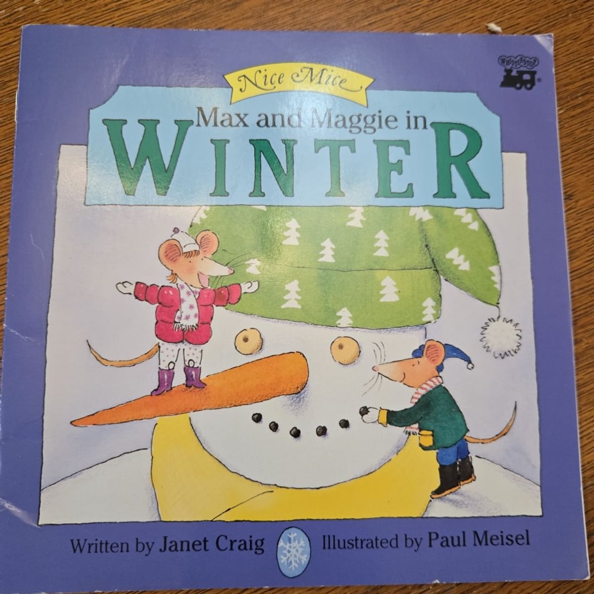 Max and Maggie in Winter by Janet Craig
