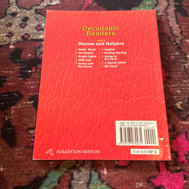 Heroes and Helpers by Houghton Mifflin Company Staff, Paperback ...