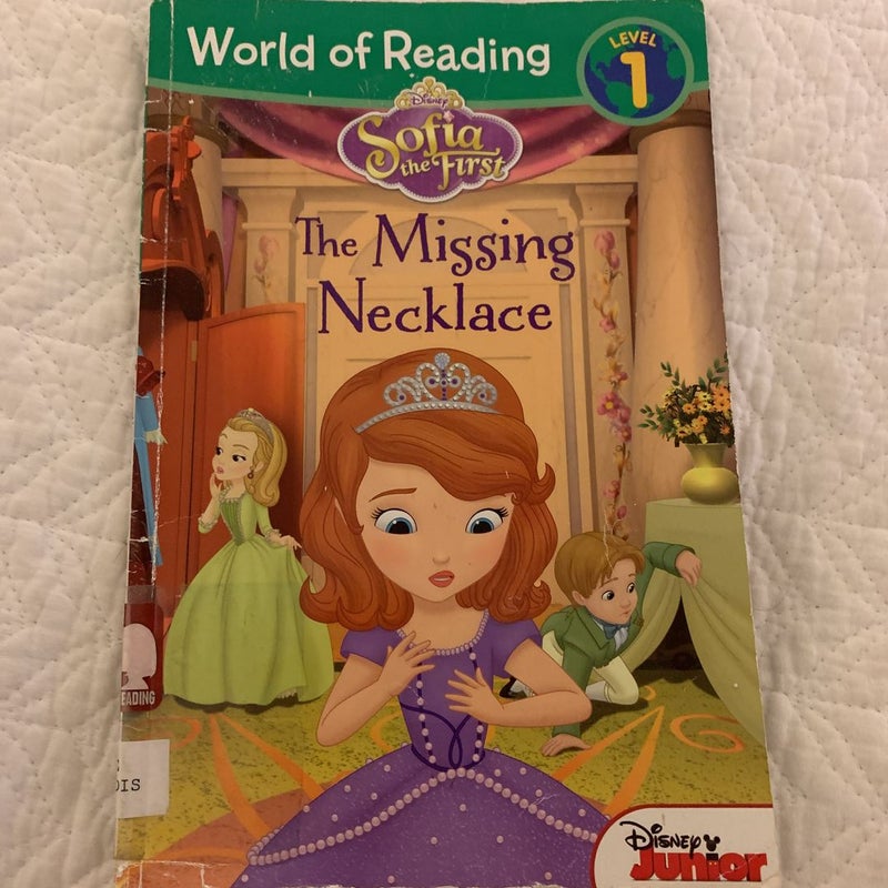 World of Reading: Sofia the First the Missing Necklace by Disney Books, Lisa Ann Marsoli