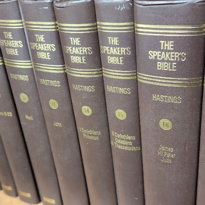 The Speaker's Bible by James Hastings