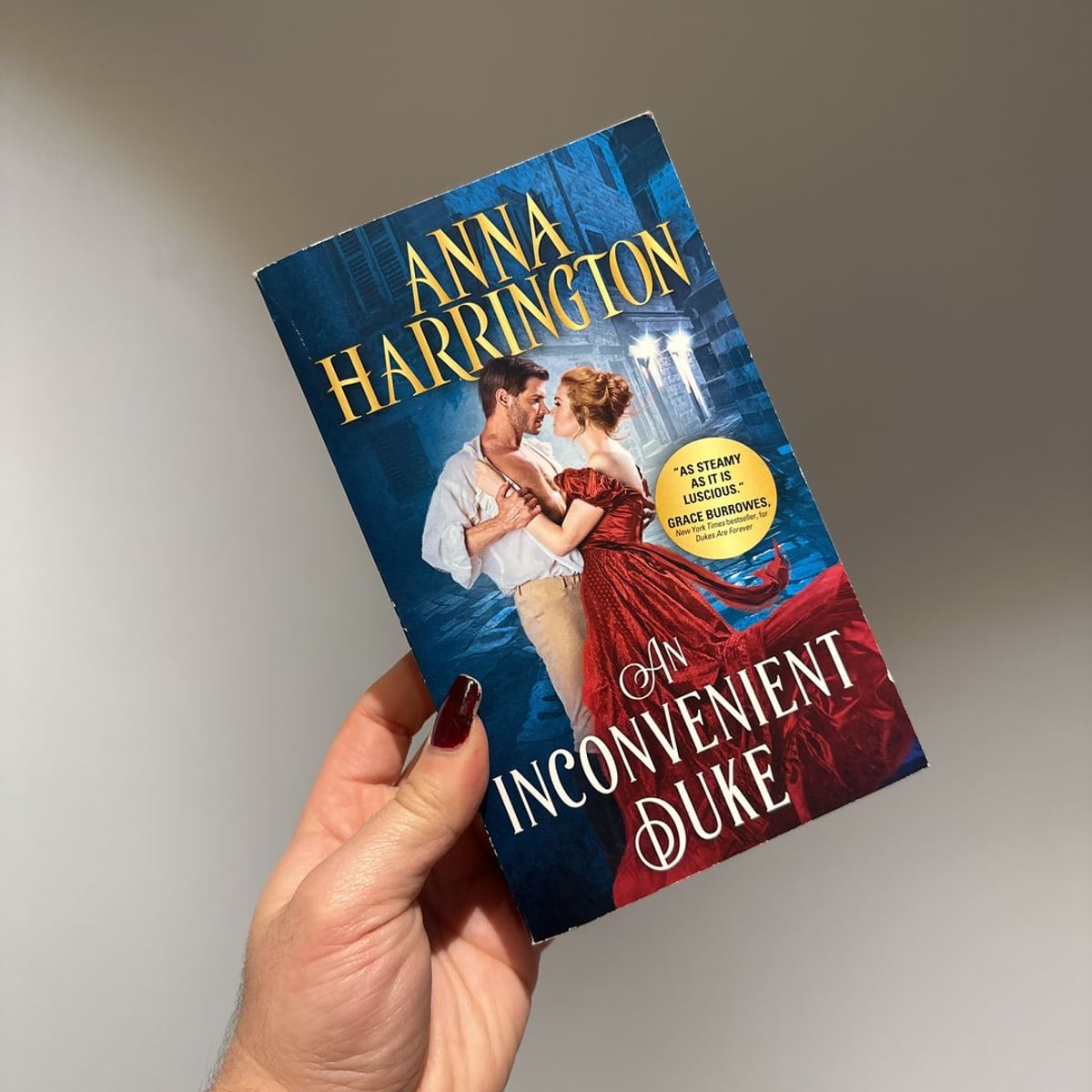 An Inconvenient Duke by Anna Harrington