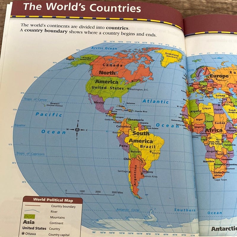 Atlas Scoolhouse Beginner's World Atlas by Rand McNally Staff