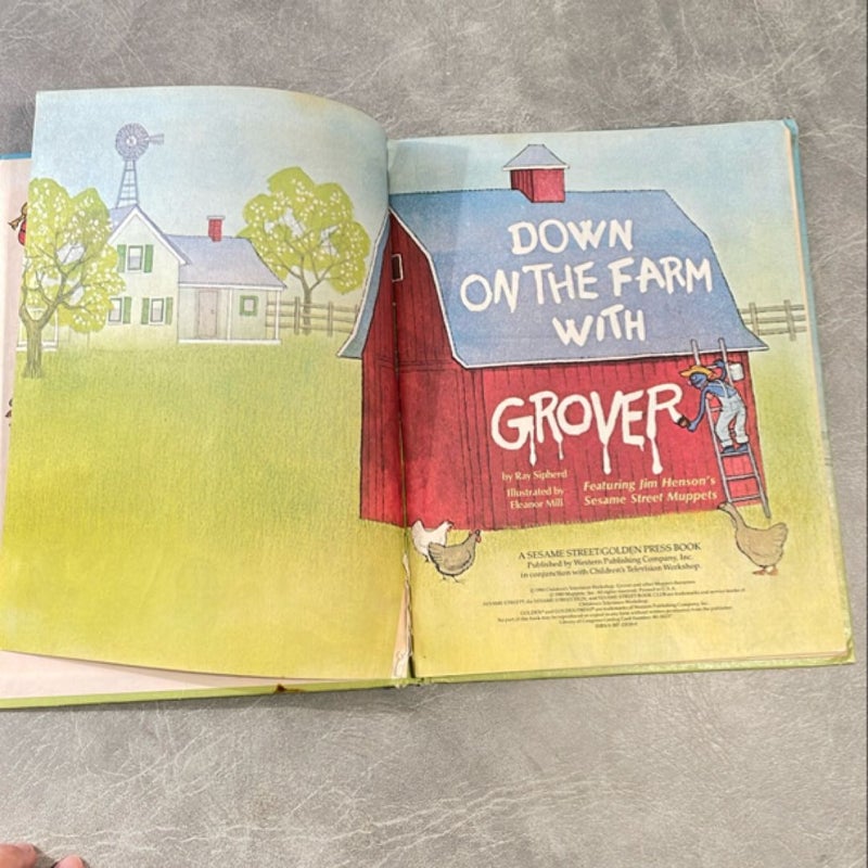 Down on the Farm with Grover, Featuring Jim Henson's Sesame Street ...