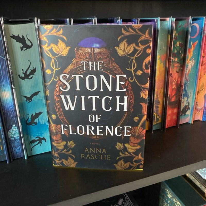 The Stone Witch of Florence by Anna Rasche New! Sprayed edges ! by ...