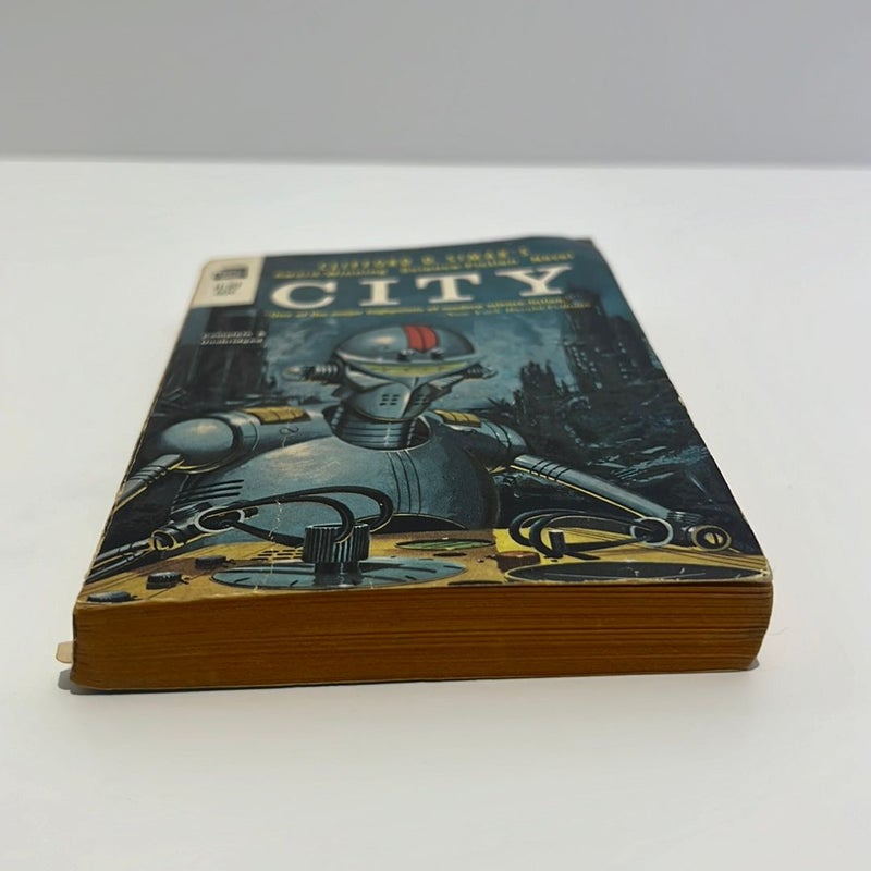 City (1952 Vintage Ace Books H-30) by Clifford D. Simak, Paperback ...