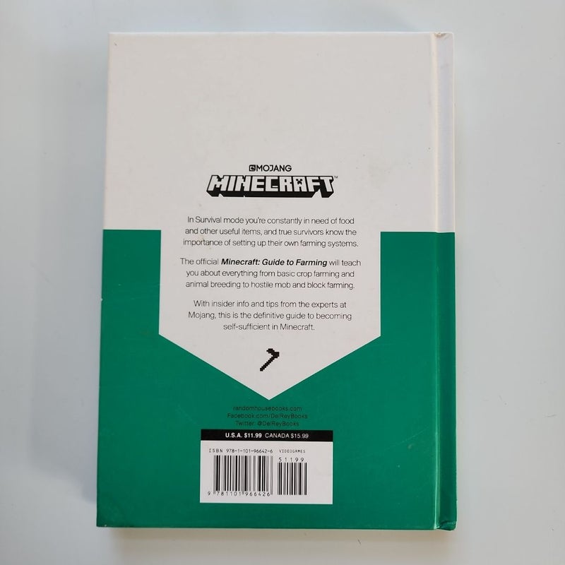 Minecraft: Guide to Farming by Mojang AB, The Official Minecraft Team