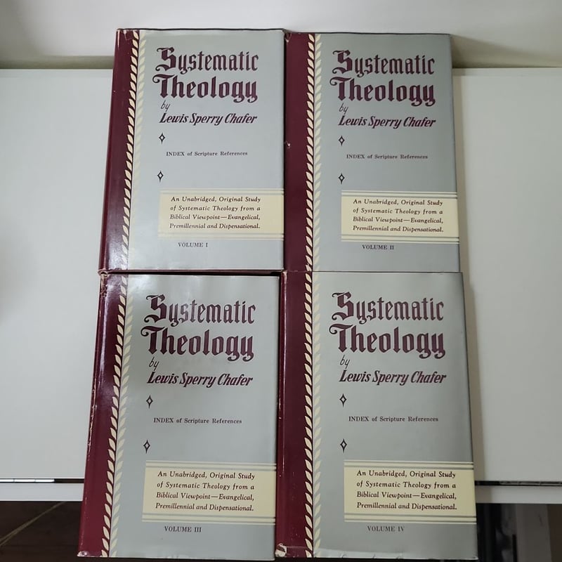 Systematic Theology 8 vol. set by Lewis Sperry Chafer, Hardcover ...