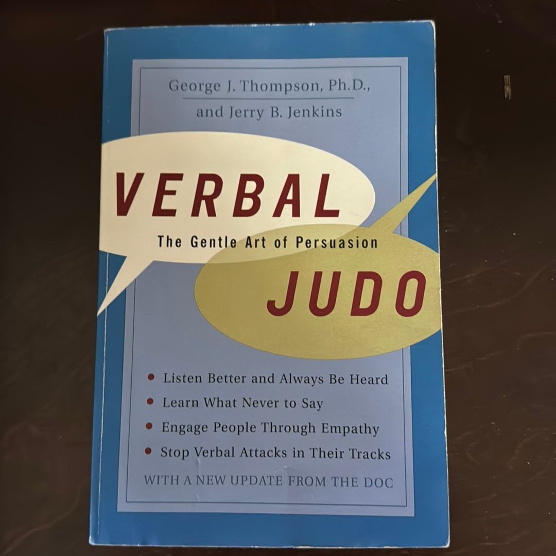 Verbal Judo, Second Edition by George J. Thompson, Paperback | Pangobooks