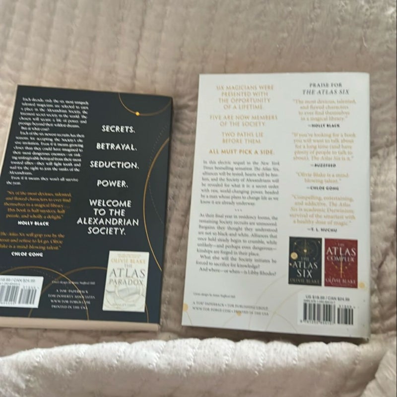The Atlas Six Two-Book Bundle! by Olivie Blake, Paperback | Pangobooks