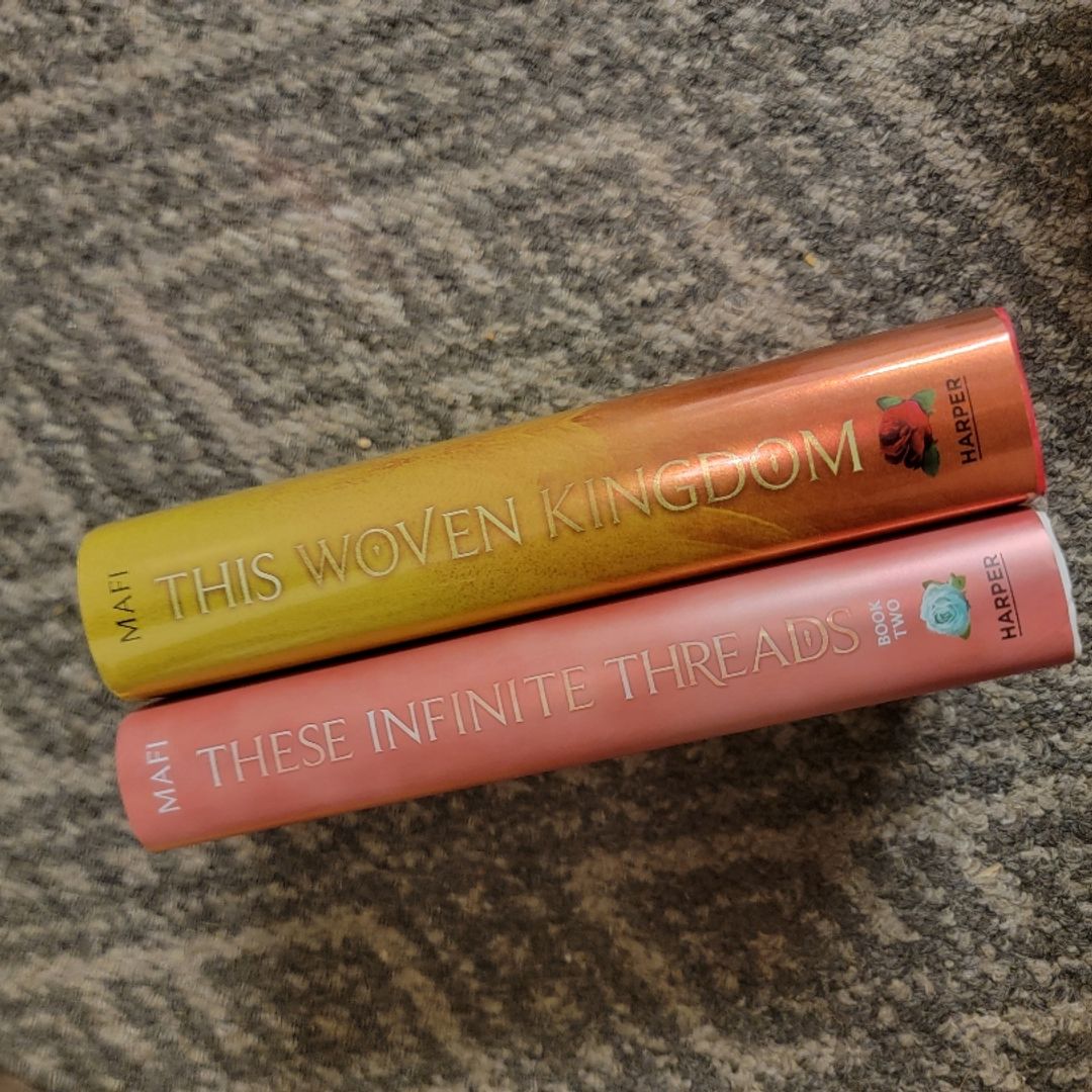 This Woven Kingdom & These Infinite Threads by Tahereh Mafi, Hardcover ...
