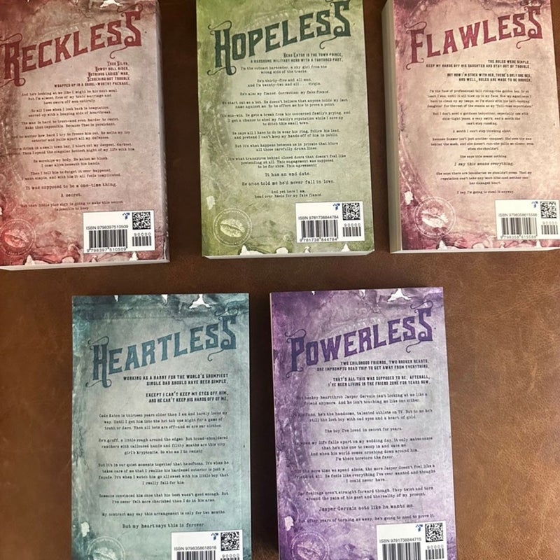 Chestnut springs entire set oop special mirror edition Elsie silver