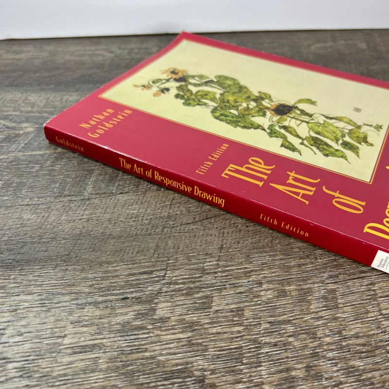 The Art of Responsive Drawing by Nathan Goldstein, Paperback | Pangobooks