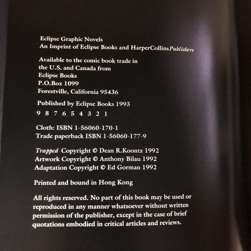 Trapped by Dean R. Koontz, Hardcover | Pangobooks