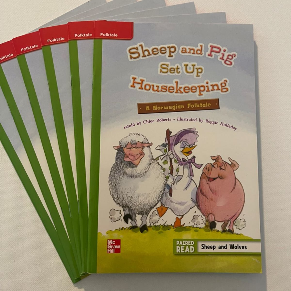 Reading Wonders Leveled Reader Sheep and Pig Set up Housekeeping ...