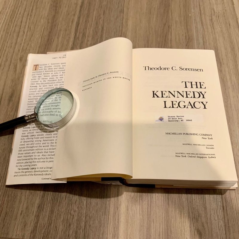 The Kennedy Legacy by Theodore C. Sorensen