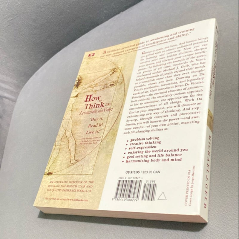 How to Think Like Leonardo da Vinci by Michael J. Gelb