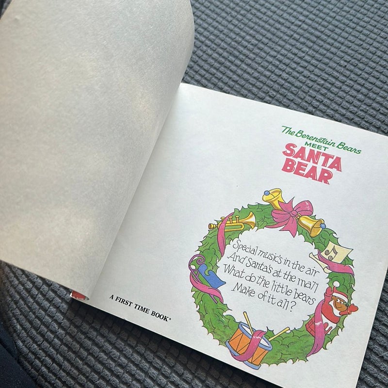The Berenstain Bears Meet Santa Bear (Deluxe Edition) by Stan ...