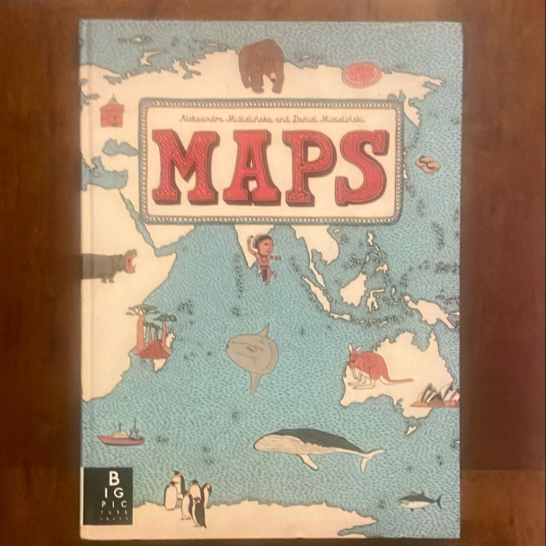 Maps by Aleksandra Mizielinska, Daniel Mizielinski