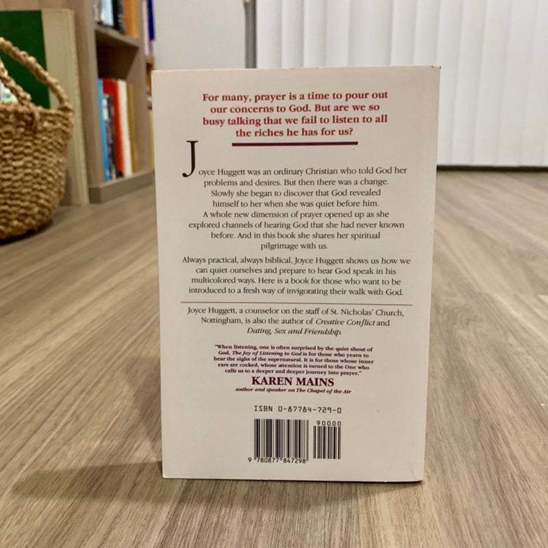 The Joy of Listening to God by Joyce Huggett, Paperback | Pangobooks