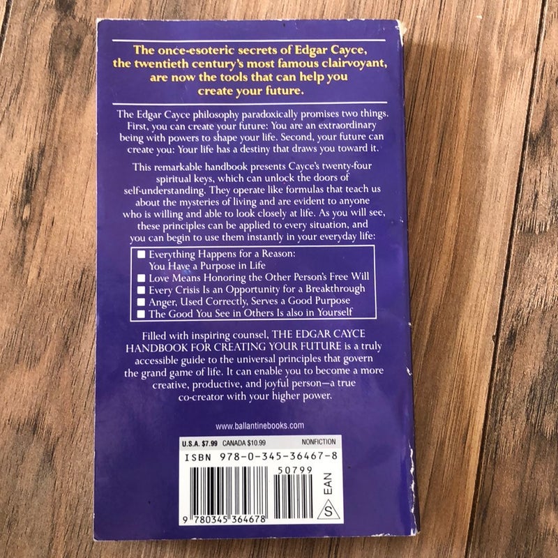 The Edgar Cayce Handbook for Creating Your Future by Mark Thurston ...