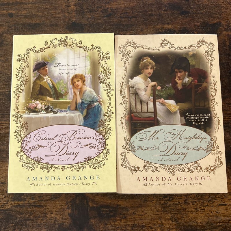 Austen Men Point of View Book Bundle (2 Books) by Amanda Grange ...