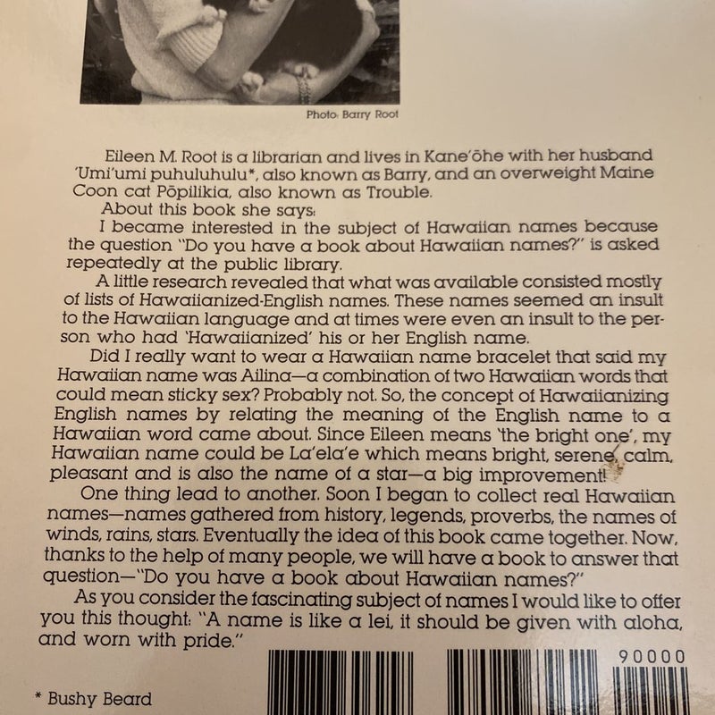 Hawaiian Names - English Names by Eileen Root