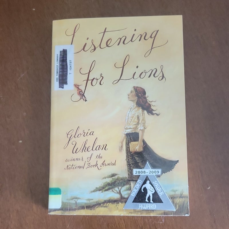 Listening for Lions by Gloria Whelan, Paperback | Pango Books