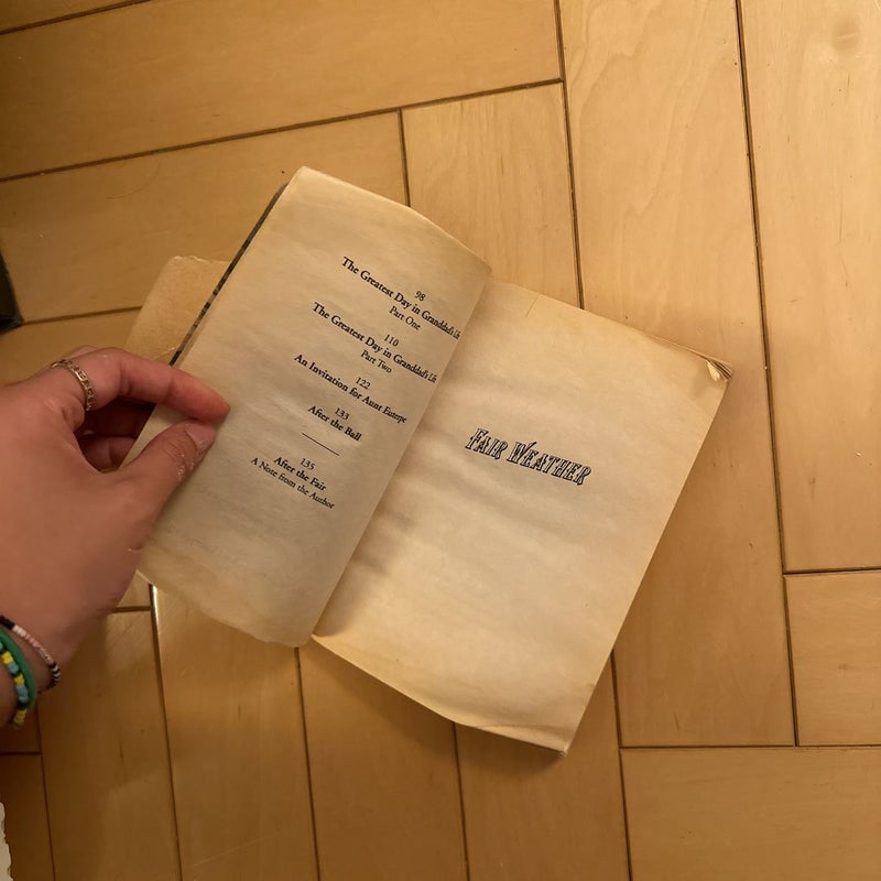 Fair Weather by Richard Peck, Paperback | Pangobooks