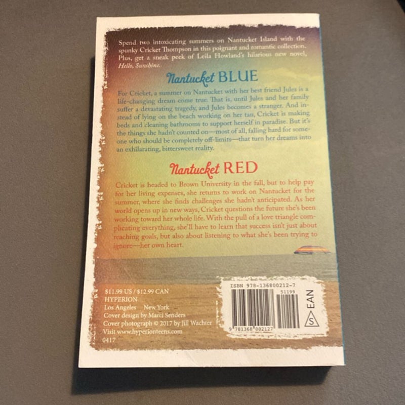 Nantucket Summer (Nantucket Blue and Nantucket Red Bind-Up) by Leila ...