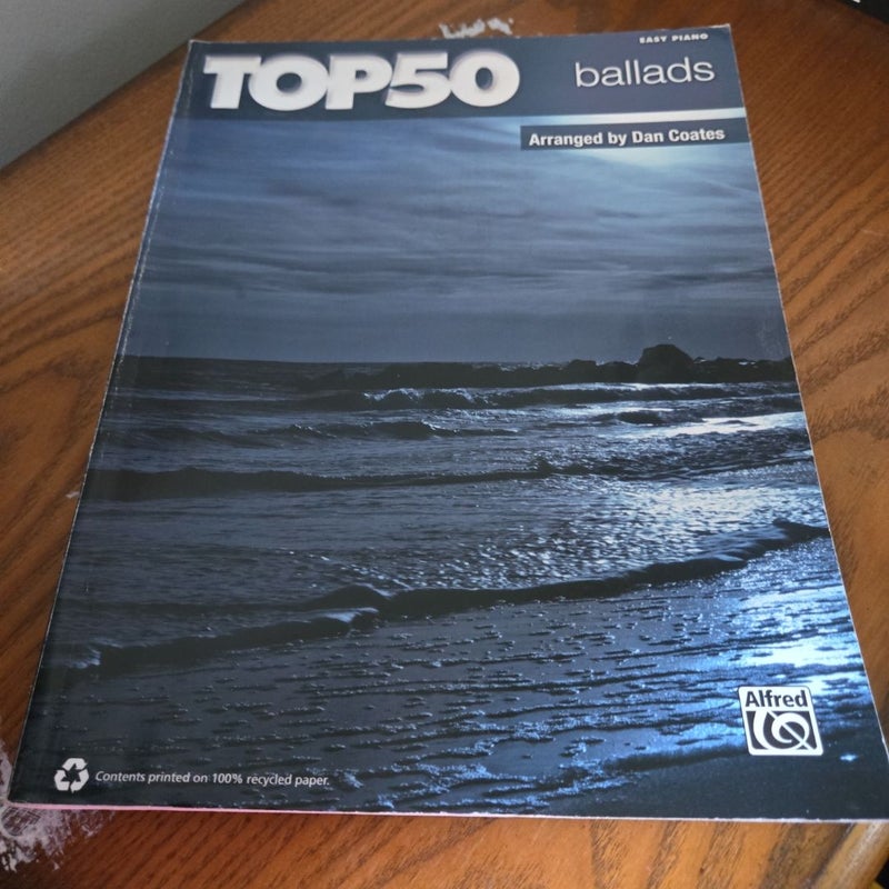 Top 50 Ballads by Dan Coates
