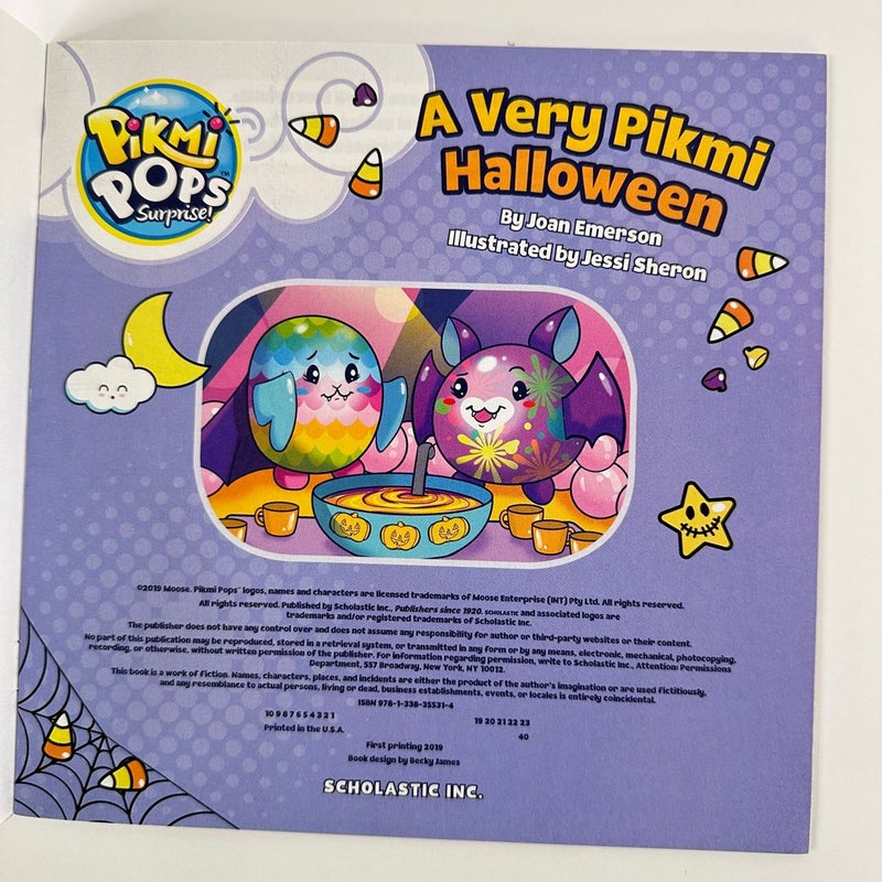 Pikmi Pops A Very Pikmi Halloween by Joan Emerson, Paperback | Pangobooks