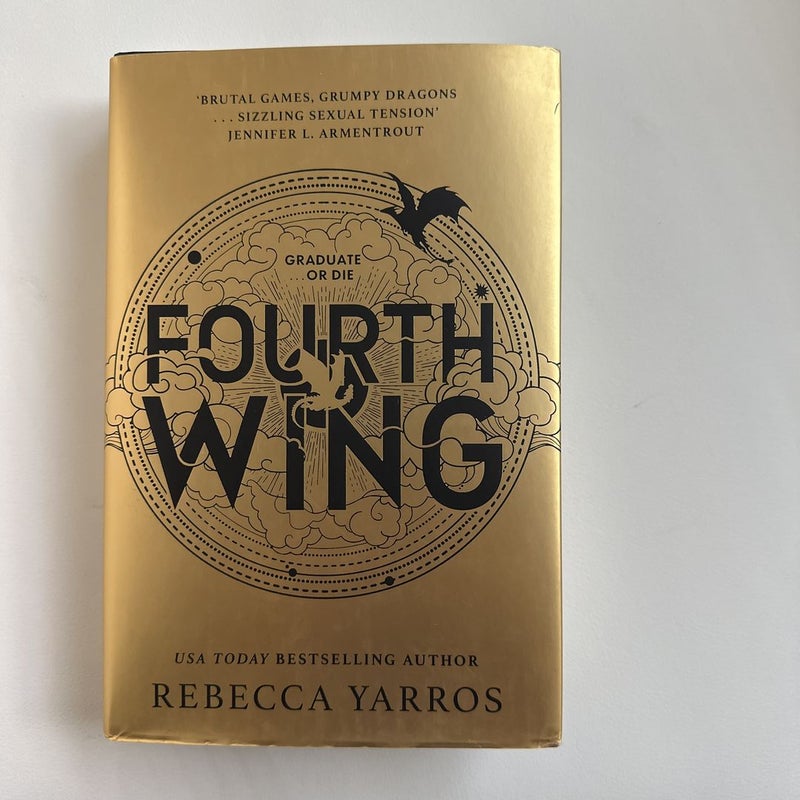 Fourth Wing by Rebecca Yarros, Hardcover | Pangobooks